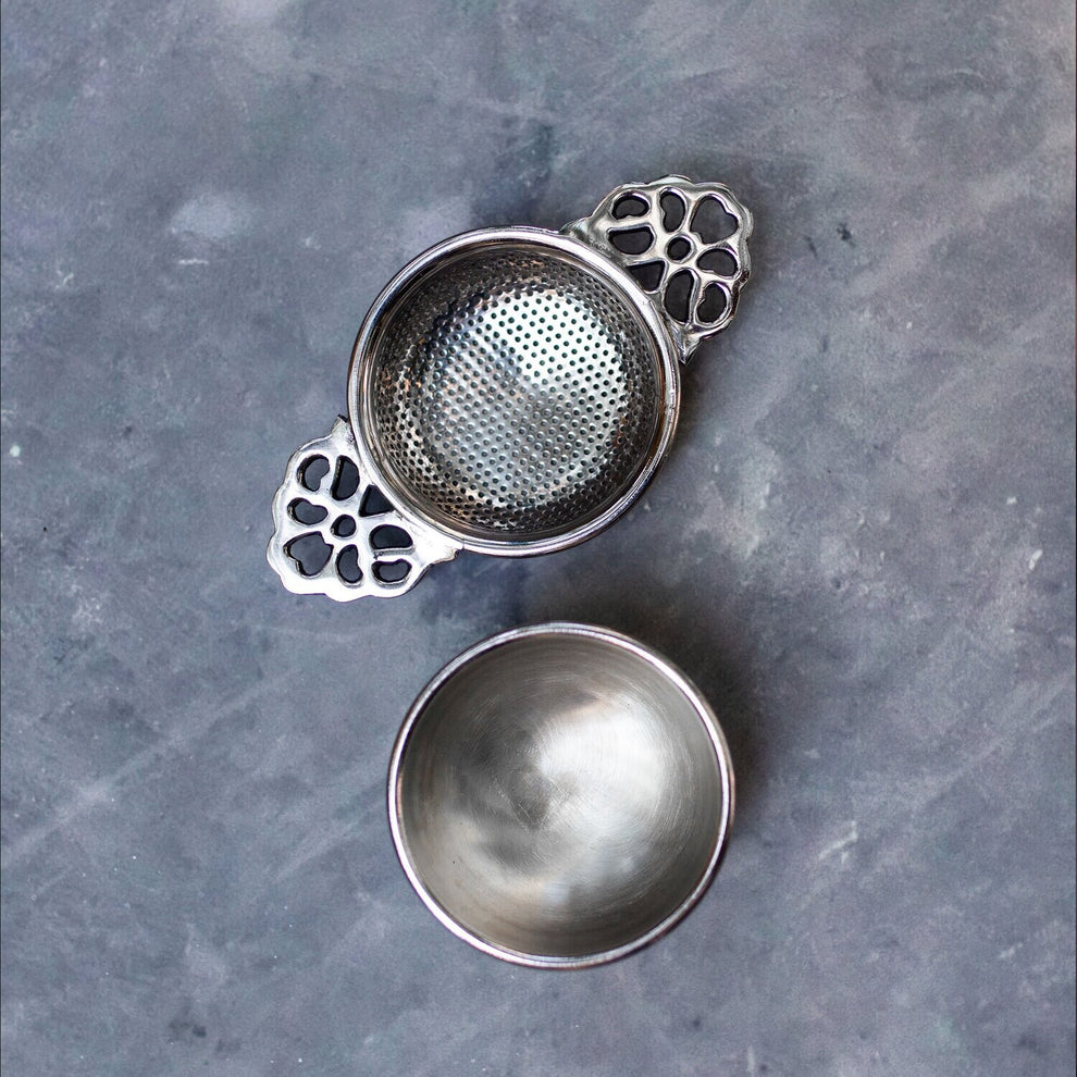 Tea Infuser with Drip Bowl – Nion Foods